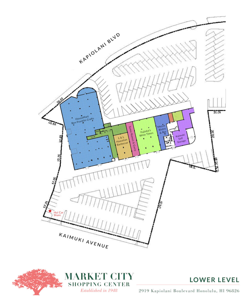 Directions & Maps - Market City Shopping Center